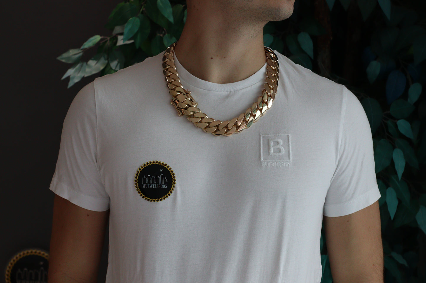 24MM Cuban Link Chain – sfjeweler305