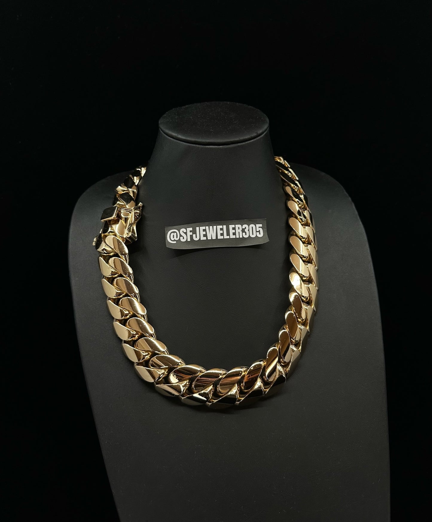 30MM Cuban Link Chain – sfjeweler305