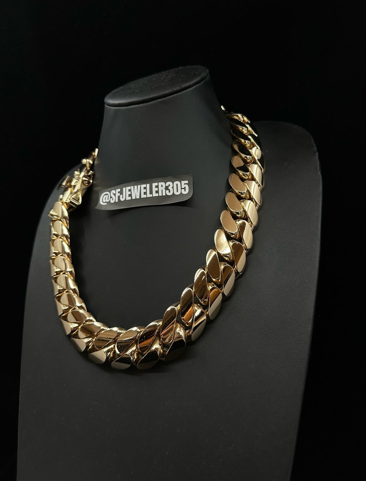 30MM Cuban Link Chain – sfjeweler305